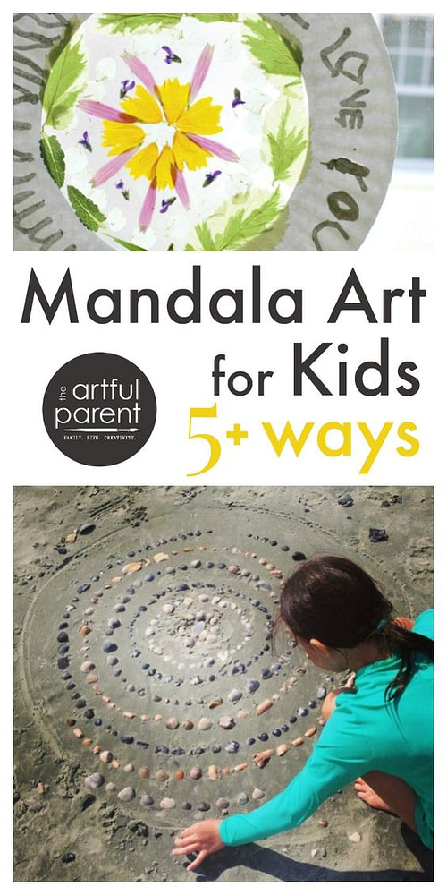 Mandala For Kids | How To Create A Dazzling Beach Mandala