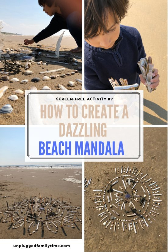 Mandala For Kids | How To Create A Dazzling Beach Mandala